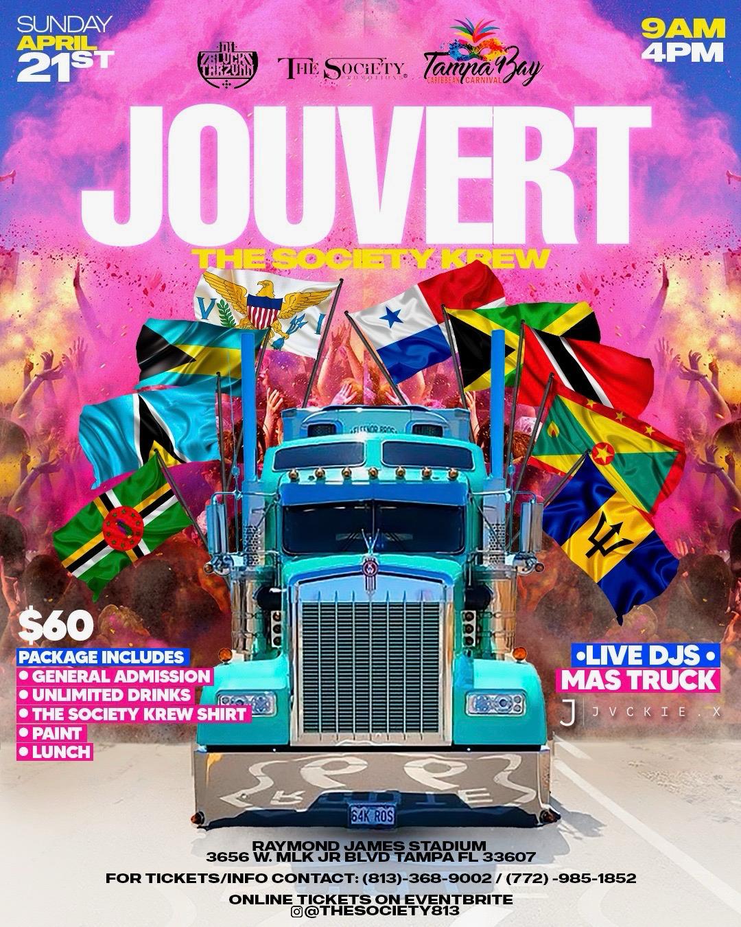 JOUVERT - Tampa Bay Caribbean Carnival