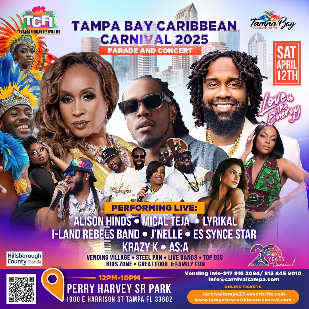 Carnival Parade & Concert - Tampa Bay Caribbean Carnival